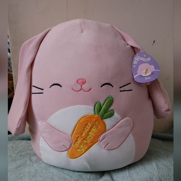 Squishmallows | Toys | 6 Easter 223 Squishmallows Bop The Pink Bunny Rabbit Carrot | Poshmark